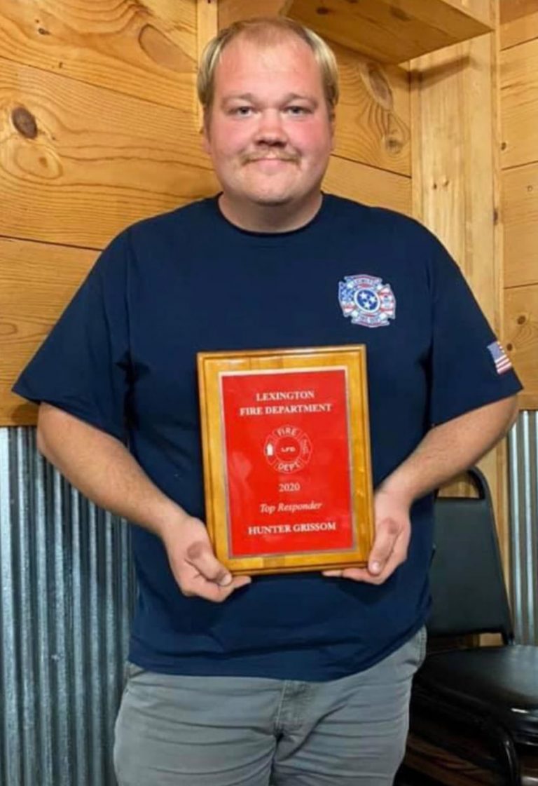 Grissom Selected as Top Responder of the Year – Lexington Progress