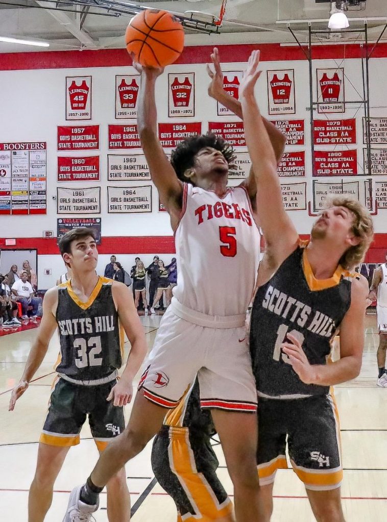 LHS Tiger Basketball Defeats Scotts Hill – Lexington Progress