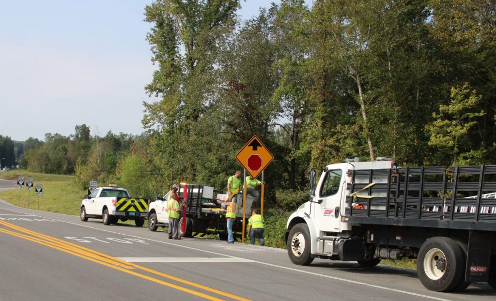 Is it Enough? TDOT Changes Signs, Installs Barrier – Lexington Progress