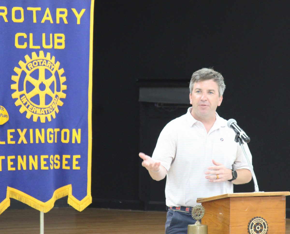 Rep. Brock Martin Addresses Rotary – Lexington Progress